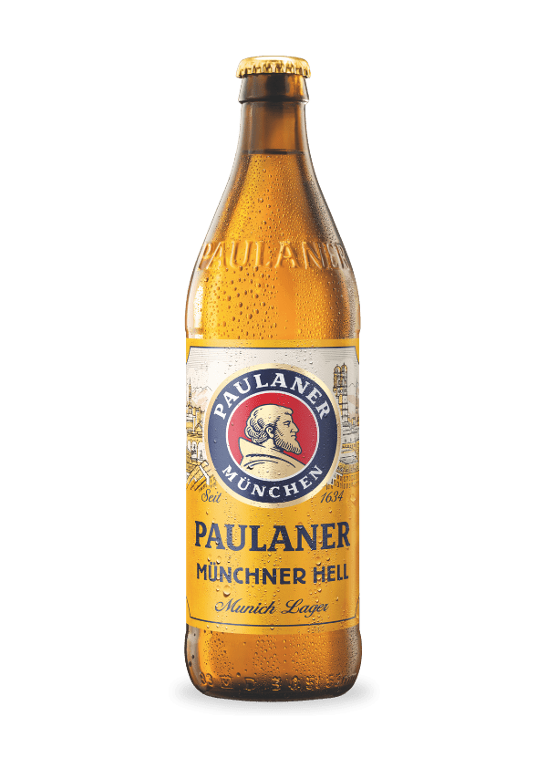 Paulaner Munchner Hell Lager Beer (20 x 500ml Bottles)