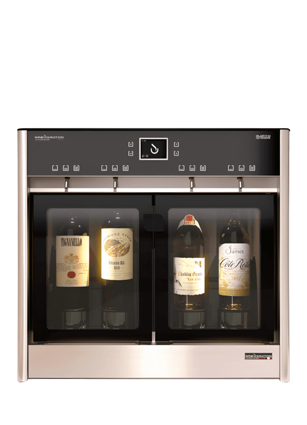 Wineemotion 'DUETTO' Wine Dispenser & Cooler (2+2 btls)